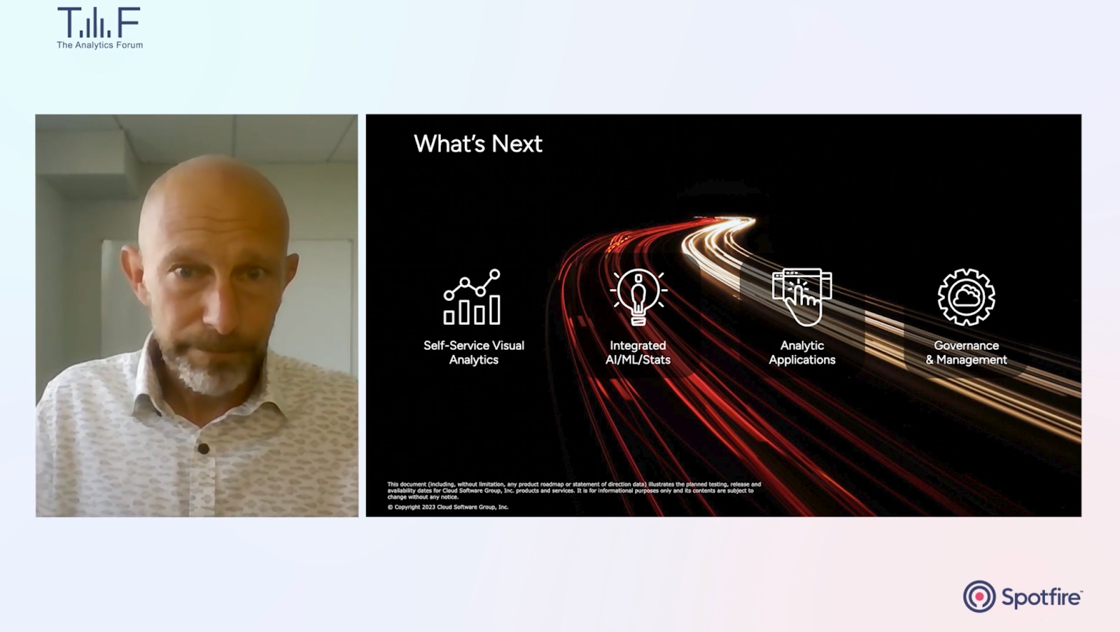 Discover the insights and sessions from The Analytics Forum Day 2 - Spotfire Blog